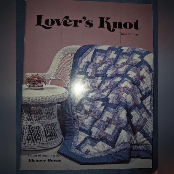 Accents | Lovers Knot Quilt Pattern Book | Poshmark